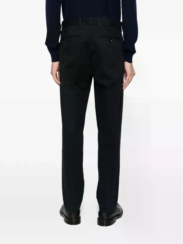TOM FORD Cotton Brushed Chinos - Blue