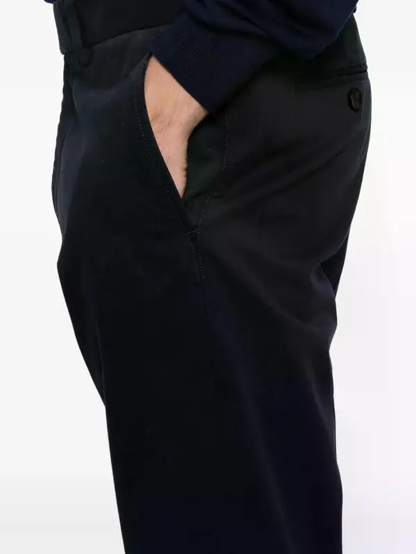 TOM FORD Cotton Brushed Chinos - Blue