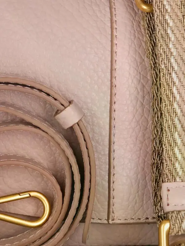 GIANNI CHIARINI Top-flap Shoulder Bag - Pink