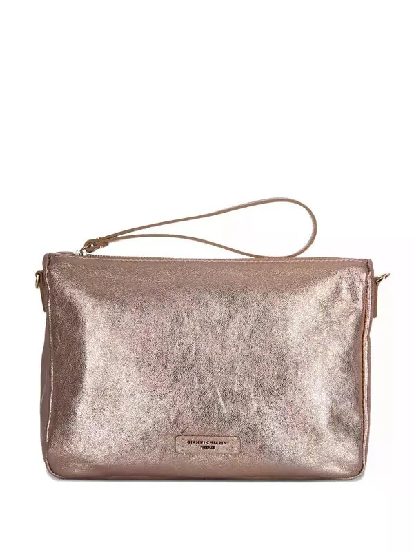 GIANNI CHIARINI Top-zip Wristlet Clutch Bag