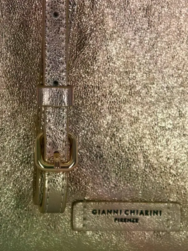 GIANNI CHIARINI Top-zip Wristlet Clutch Bag