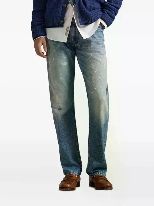 Polo Ralph Lauren Hampton Hand-painted Jeans