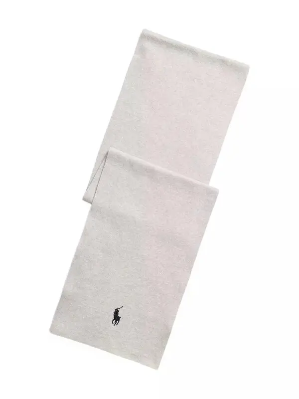 Polo Ralph Lauren Logo-detail Scarf - Neutrals
