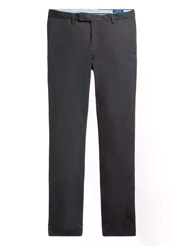 Polo Ralph Lauren Flat-front Straight-leg Trousers - Grey