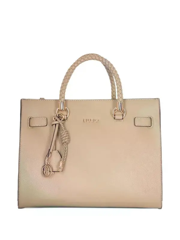 Liu Jo Braided-handle Tote Bag - Neutrals