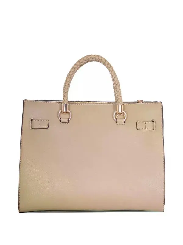 Liu Jo Braided-handle Tote Bag - Neutrals