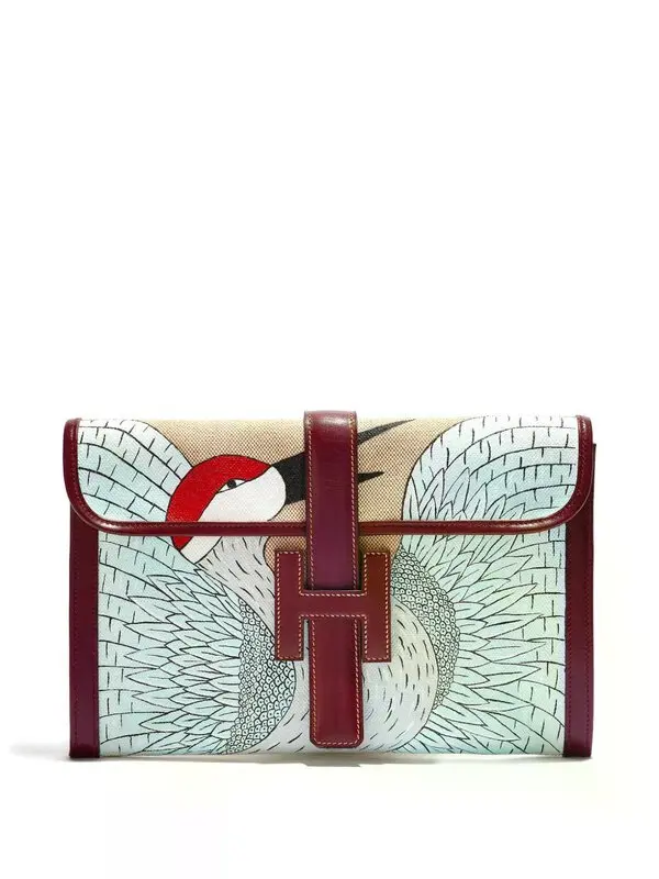 Hermès 1981 Pm Jige Elan Clutch Bag