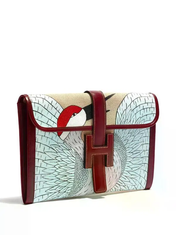Hermès 1981 Pm Jige Elan Clutch Bag