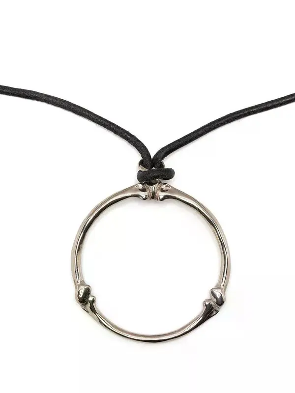 TAKAHIROMIYASHITA THESOLOIST. Circular-pendant Necklace - Silver