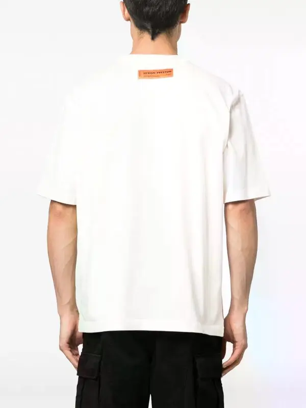 Heron Preston Heron Bird Painted Cotton T-shirt