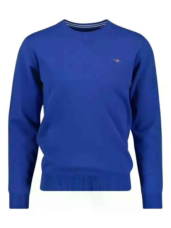 Gant Logo Sweater - Blue