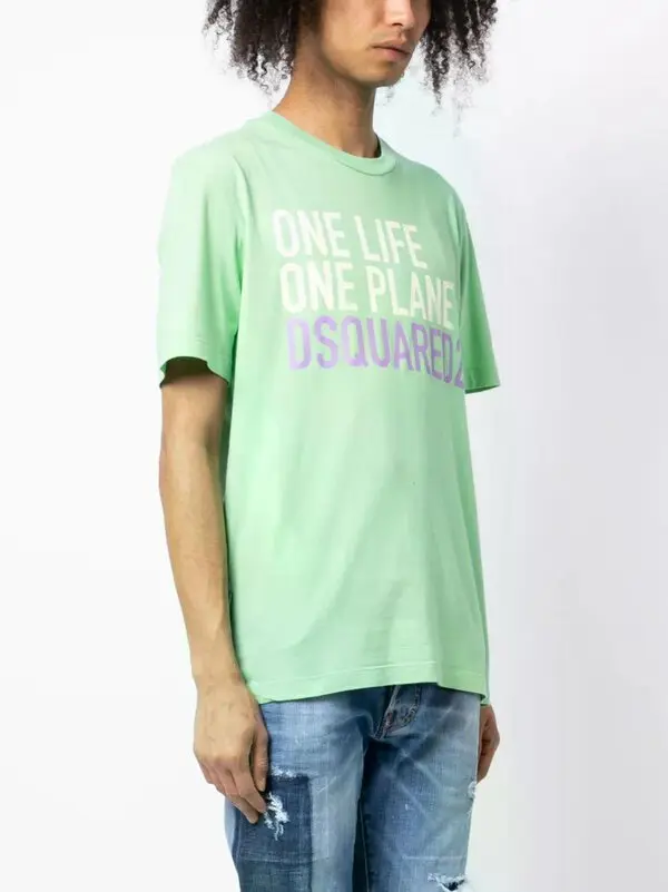 Dsquared2 Logo-print Round-neck T-shirt