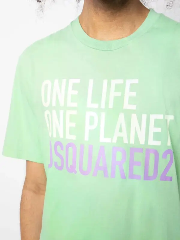 Dsquared2 Logo-print Round-neck T-shirt