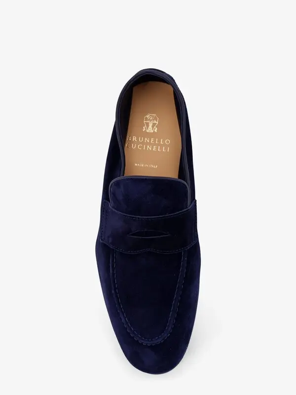 Brunello Cucinelli Suede Loafers
