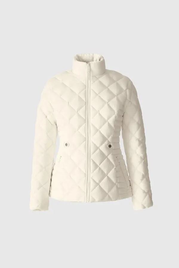 Mackage Diamond Quilted Down Jacket - Cream