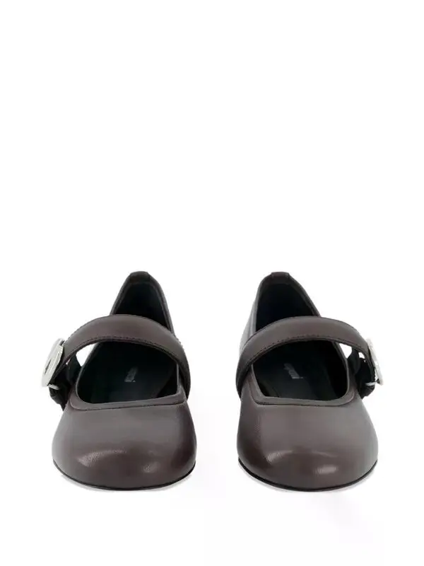Coperni Strap C-shape Buckle Ballet Flats