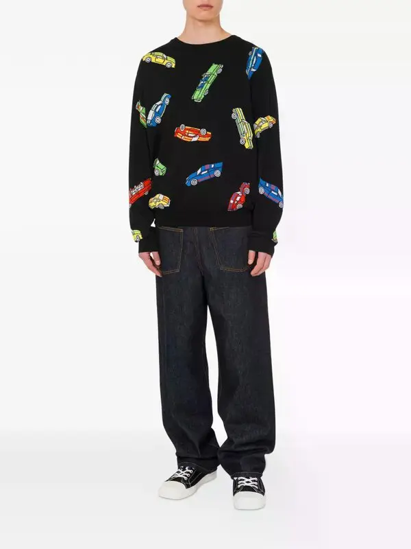 Moschino Car-motif Sweatshirt