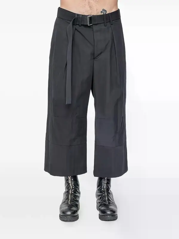 THE VIRIDI-ANNE Pleated Trousers