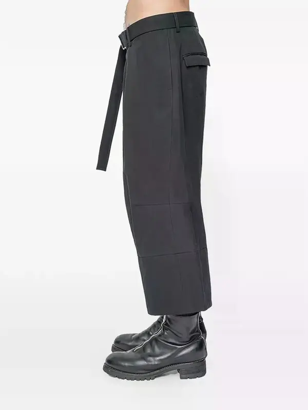 THE VIRIDI-ANNE Pleated Trousers