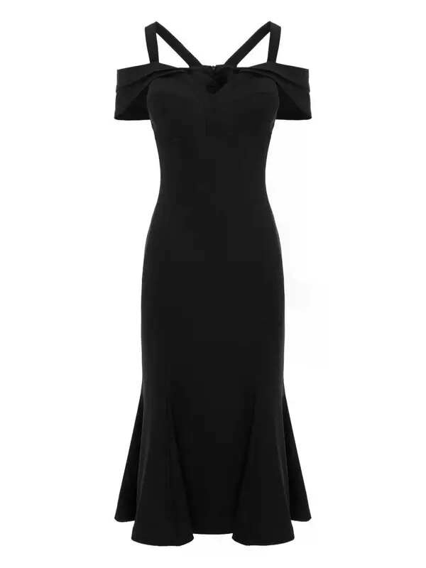 MURMUR Midi Dress - Black