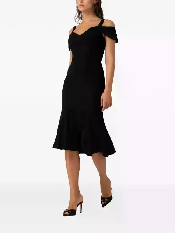 MURMUR Midi Dress - Black