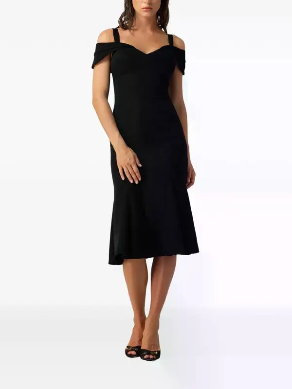 MURMUR Midi Dress - Black