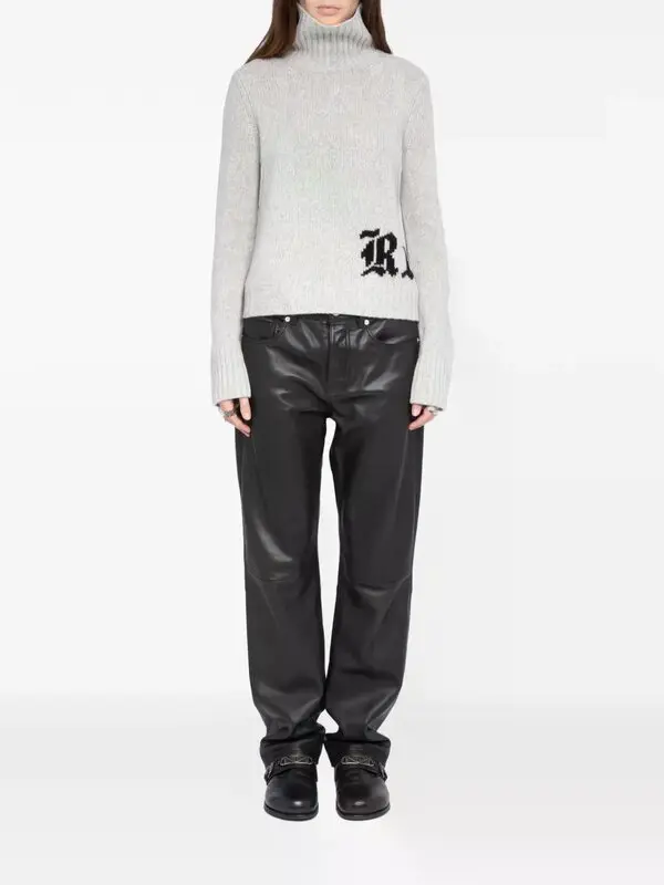 Zadig&Voltaire Nalma High-neck Sweater - Grey