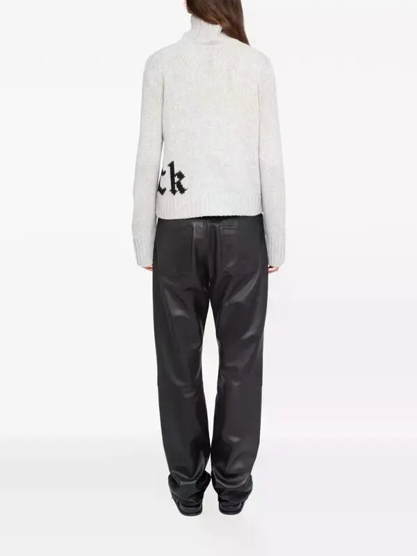 Zadig&Voltaire Nalma High-neck Sweater - Grey