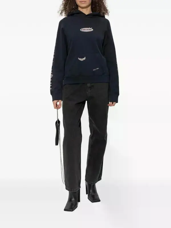 Zadig&Voltaire Georgy Embellished Cotton Hoodie
