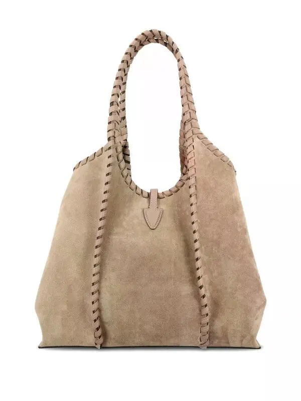TOD'S T Timeless Medium Tote Bag - Neutrals