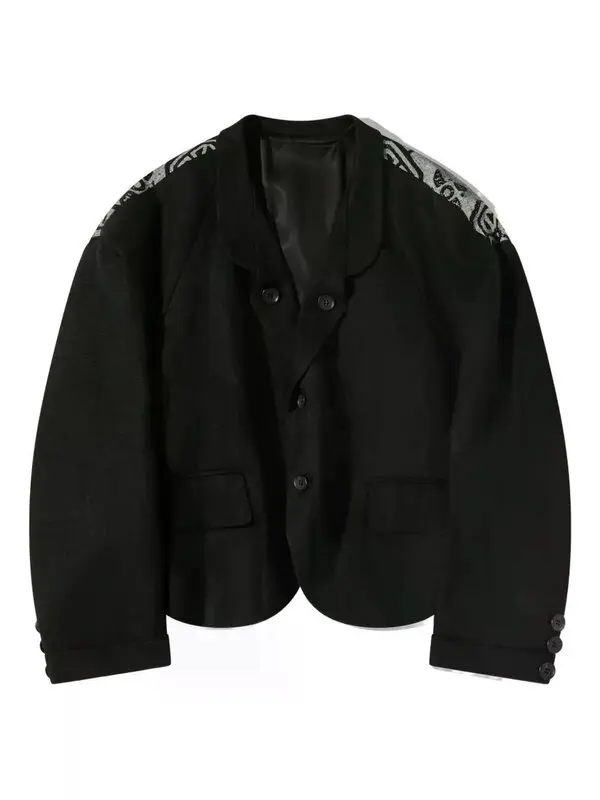 CHRISTOPHER NEMETH Jacquard Shoulder Jacket