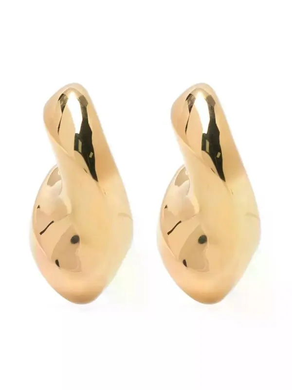 MARIA BLACK Palomino Saddle Earrings - Gold