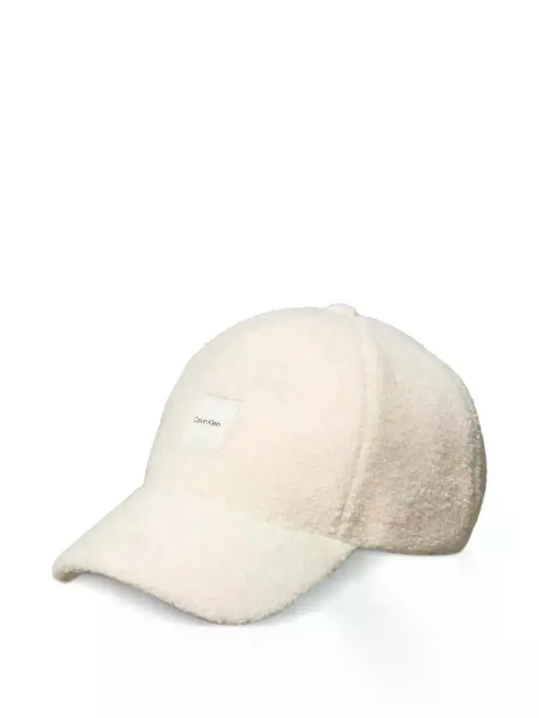 Calvin Klein Logo-patch Baseball Cap - Neutrals
