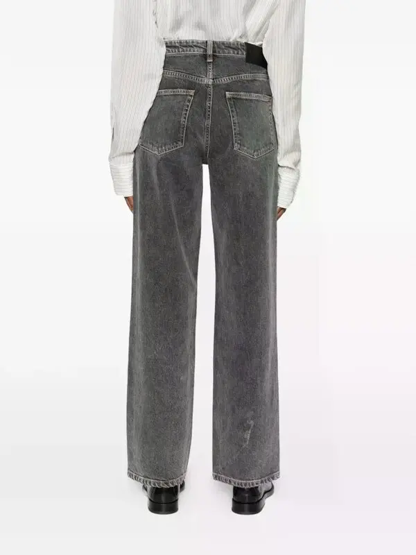 Marc O'polo Distressed Straight Leg Jeans