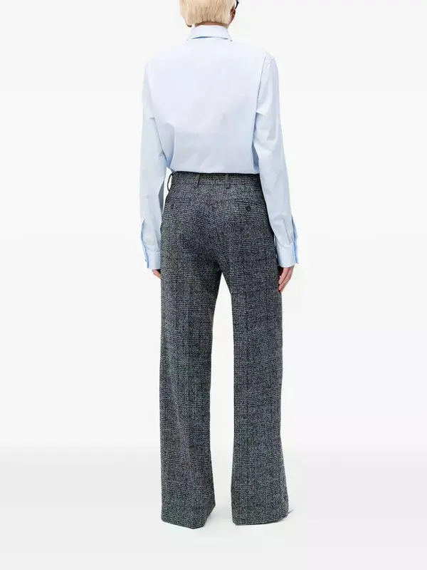 N°21 Checked-pattern Trousers