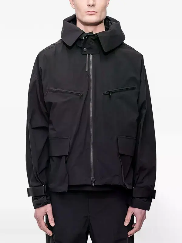 THE VIRIDI-ANNE Hooded Zip-up Jacket