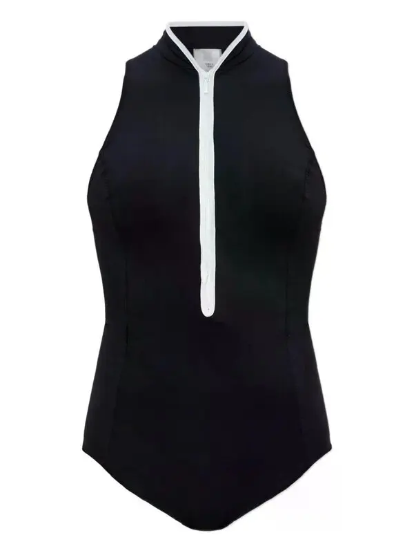 Hunza G Katya Zip Swimsuit - Black