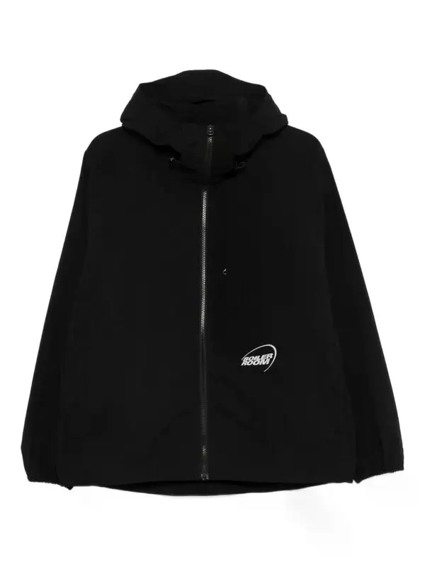 BOILER ROOM Packable Hooded Zip Jacket