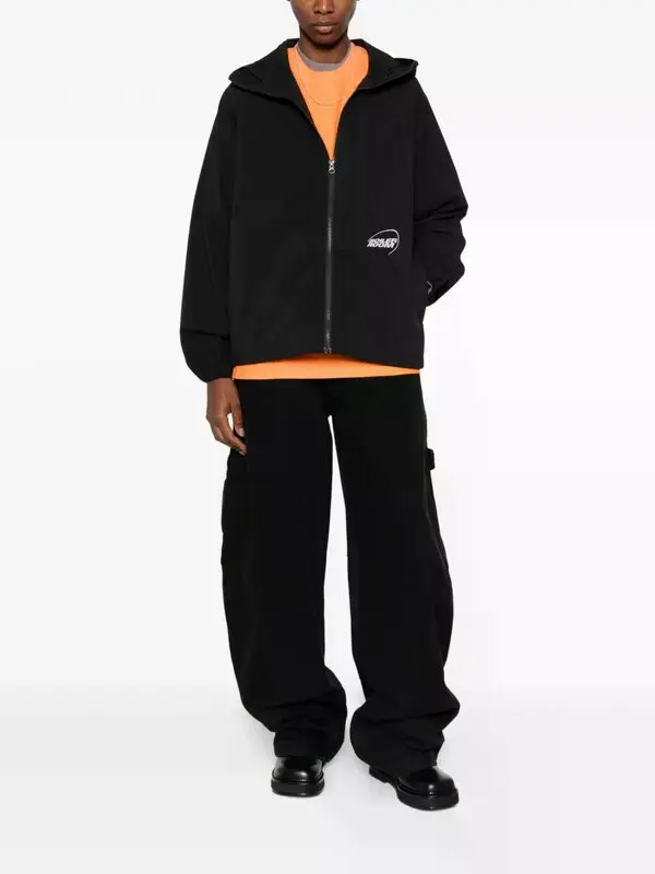 BOILER ROOM Packable Hooded Zip Jacket