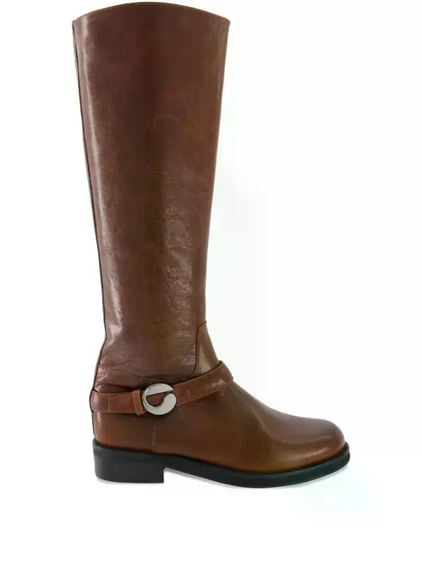 Coperni Cavalier Buckle-strap Knee-high Boots