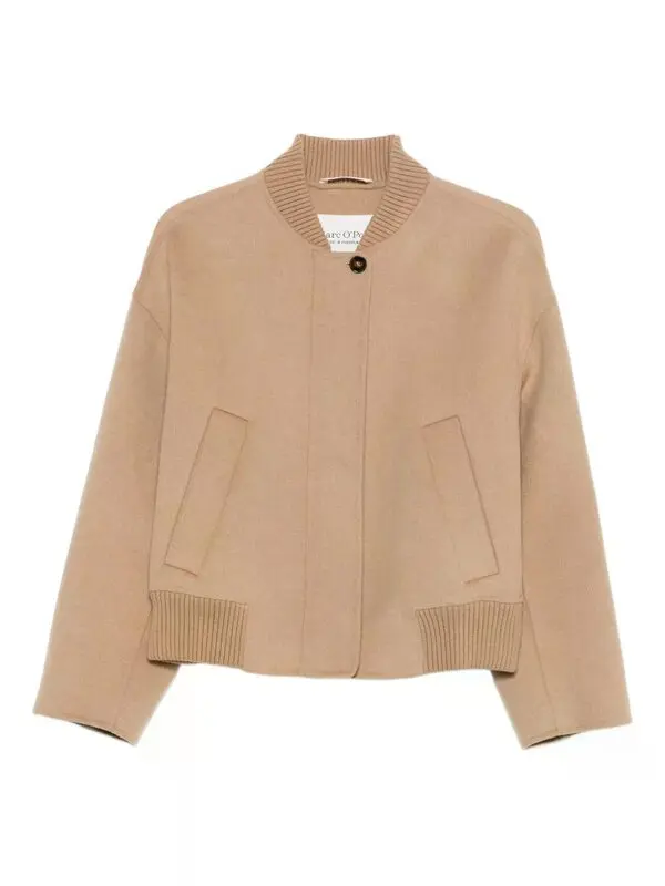 Marc O'polo Ribbed Bomber Top