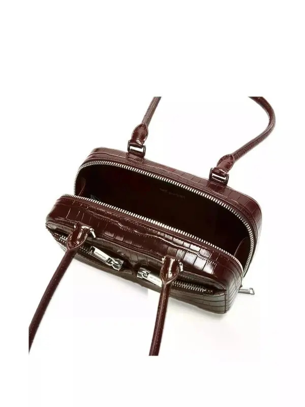 SELF-PORTRAIT Leather Shoulder Bag - Brown