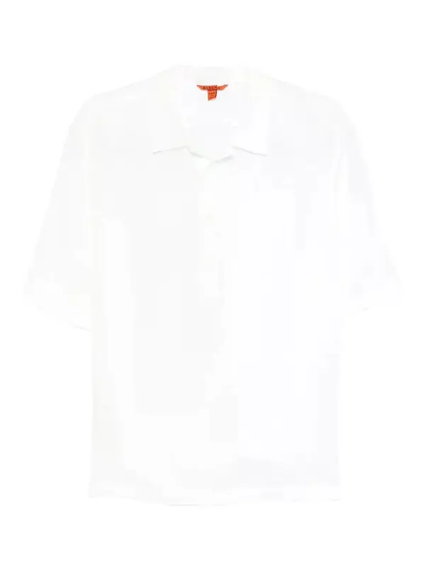 Barena Venezia Mola Half-button Linen Shirt