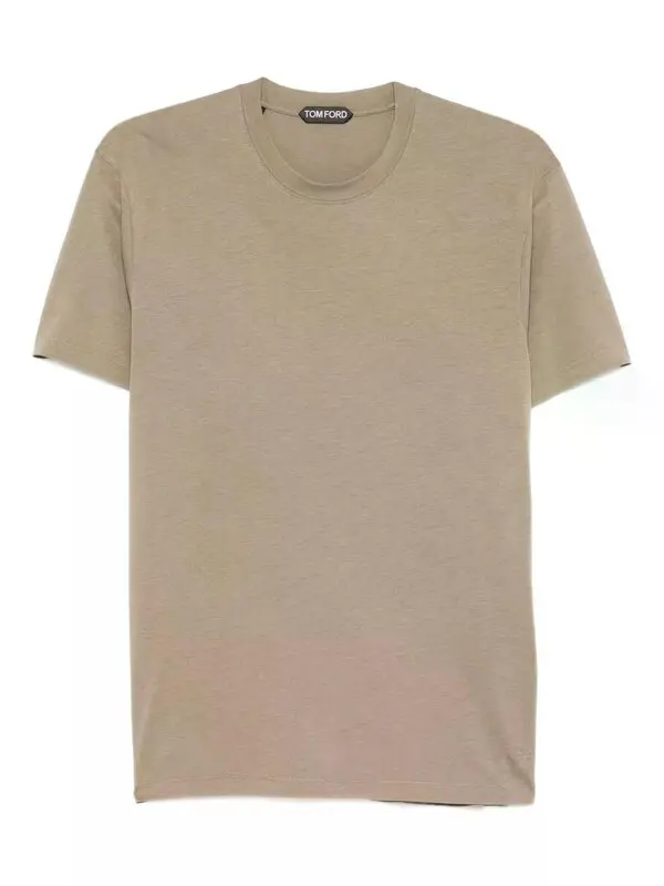 TOM FORD Crew-neck T-shirt - Neutrals
