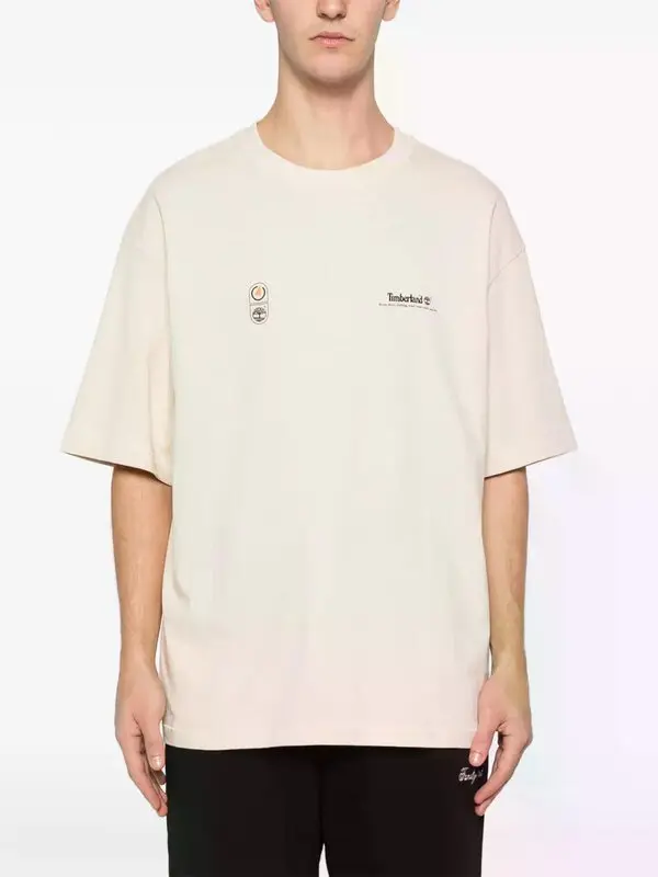Timberland Graphic-print T-shirt - Neutrals