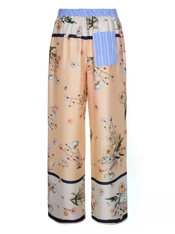 Liu Jo Floral-pattern Palazzo Pants