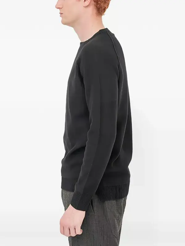 FORME D'EXPRESSION Crew-neck Long Sleeve Sweater
