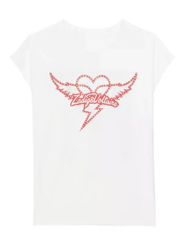 Zadig&Voltaire Crew Neck T-shirt - White