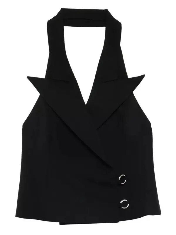MEDEEA Vest With Ring Detail