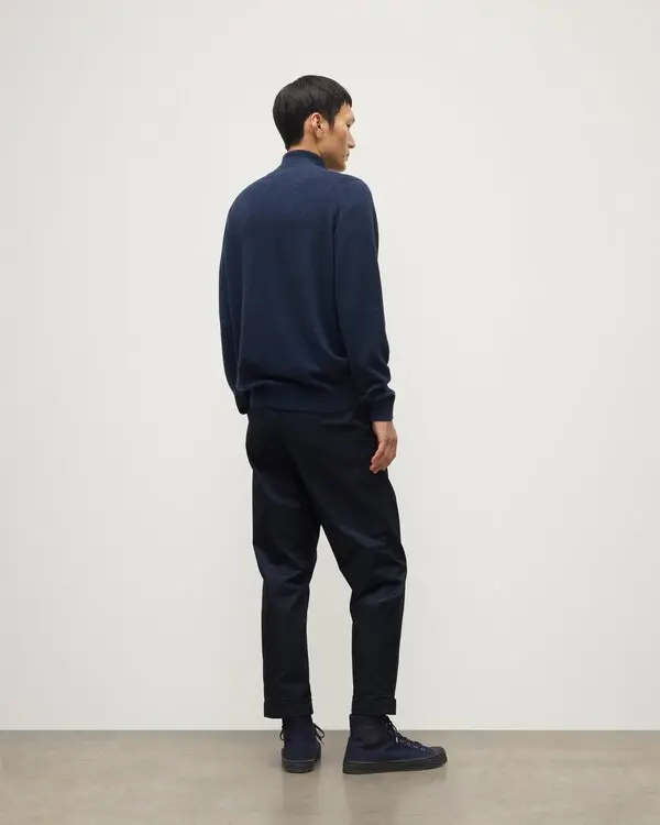 Johnstons Of Elgin Classic Cashmere Zip Neck Jumper